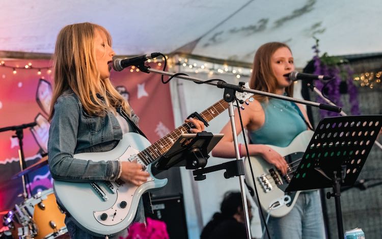 Stage guide - Teddy Rocks Festival - Charisworth Farm, Blandford, Dorset