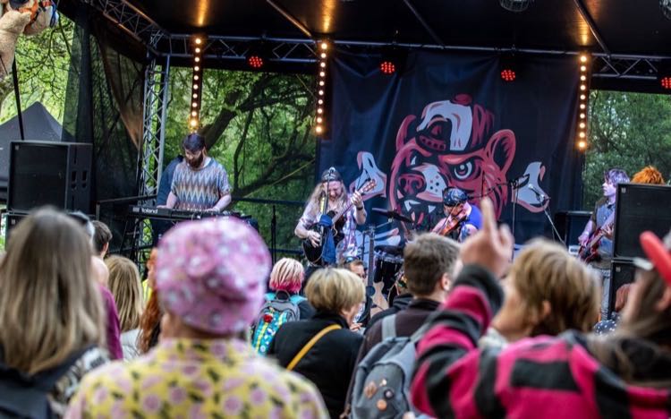 Stage guide - Teddy Rocks Festival - Charisworth Farm, Blandford, Dorset