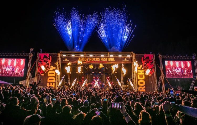 Stage guide - Teddy Rocks Festival - Charisworth Farm, Blandford, Dorset